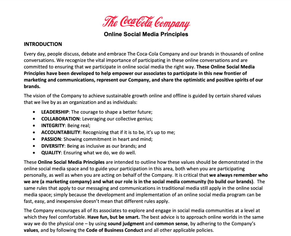 How To Create A Social Media Policy [+ Free Template]