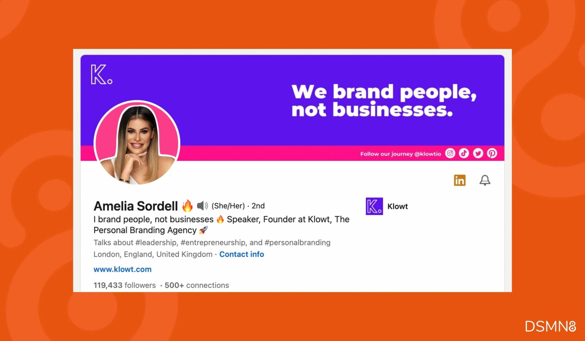 How To Optimize Your LinkedIn Profile For Success | DSMN8