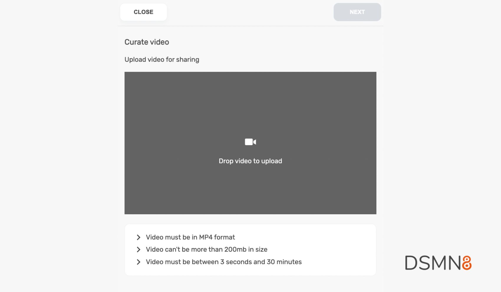 DSMN8 Releases Native Video Feature! | DSMN8