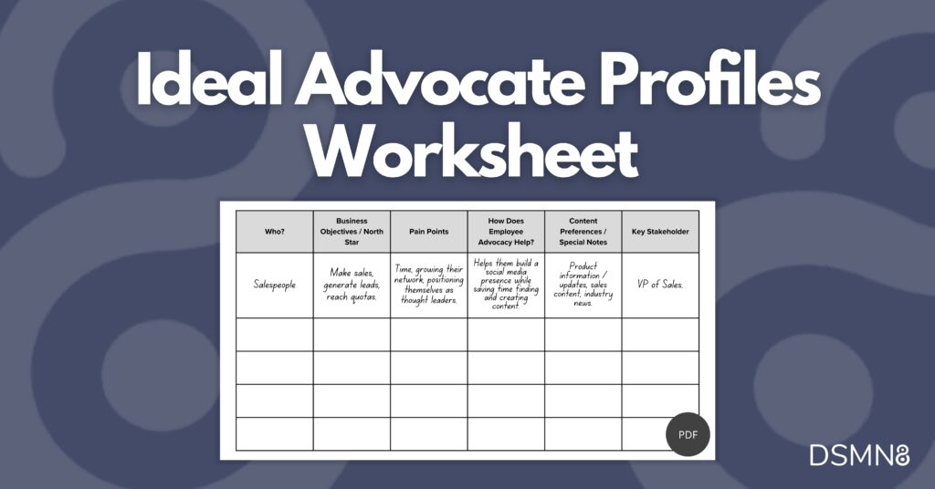 Employee Advocacy Templates | DSMN8
