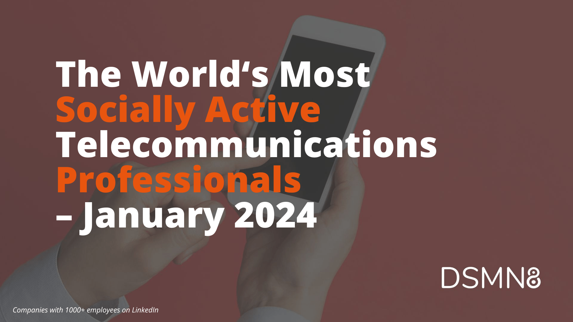 The World's Most Active Telecommunications Employees On Social Media ...